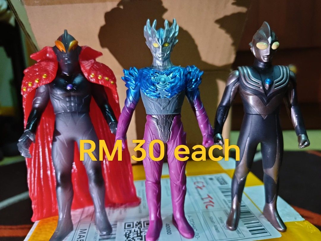 Ultraman sofubi, Hobbies & Toys, Toys & Games on Carousell