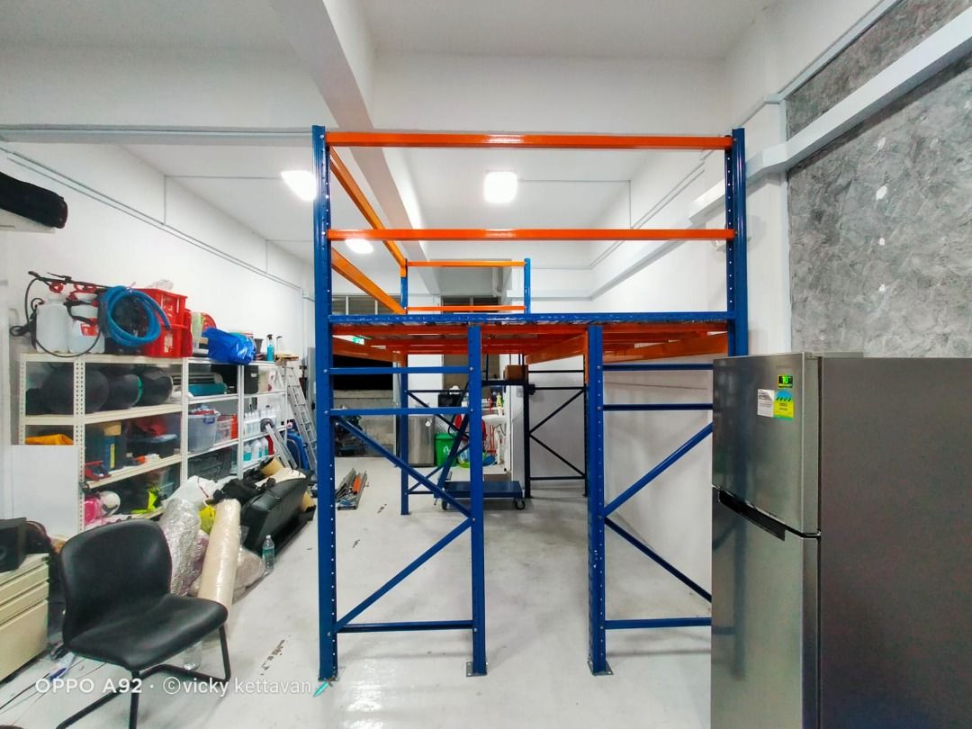Used platform / used mezzanine floor / industrial mezzanine floor ...