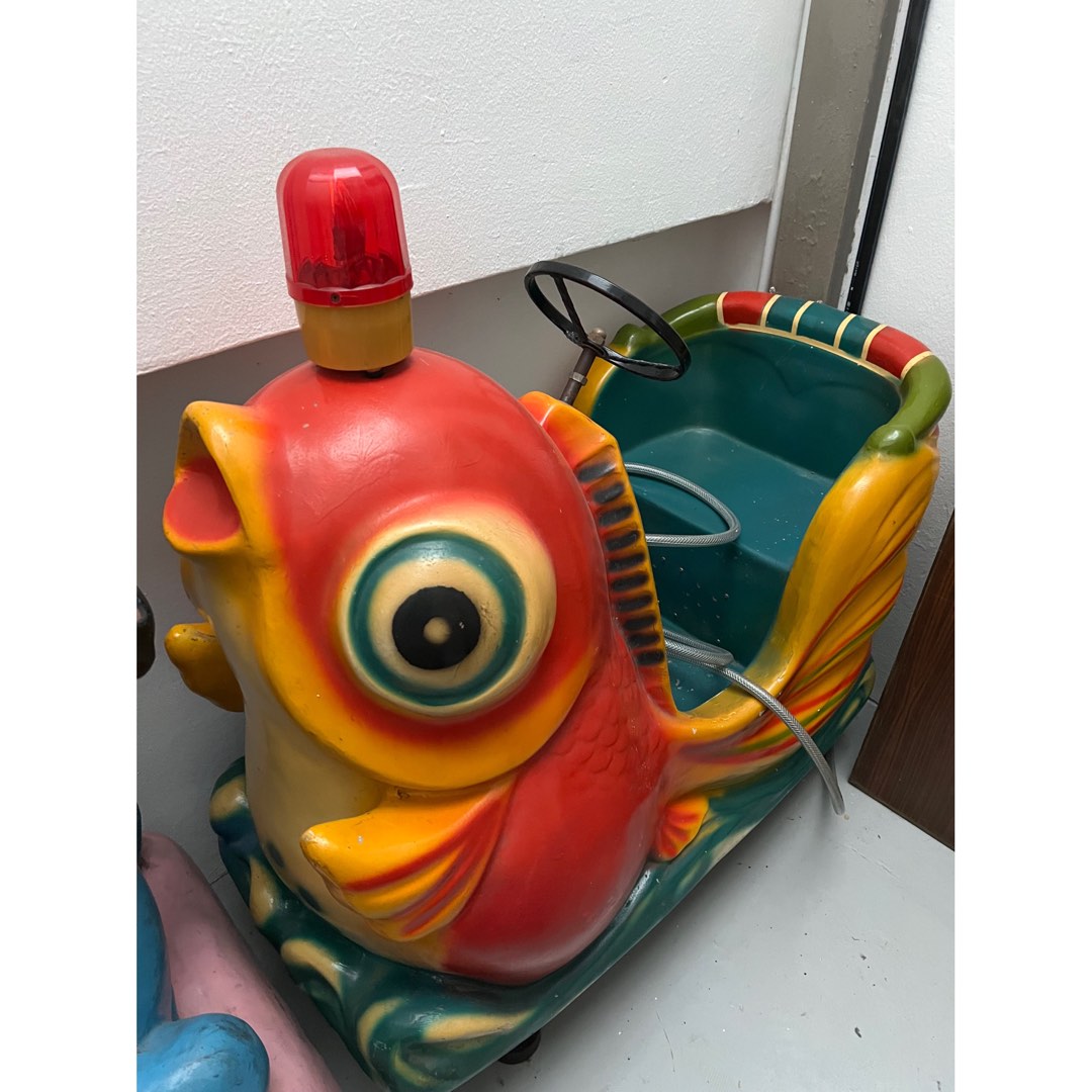 Vintage Rare Kiddie Moving Ride (working with sound), Hobbies & Toys ...