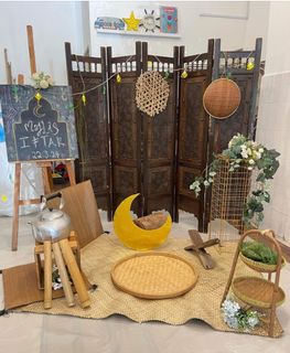 Photobooth village photography setup backdrop decoration ideas setup ...