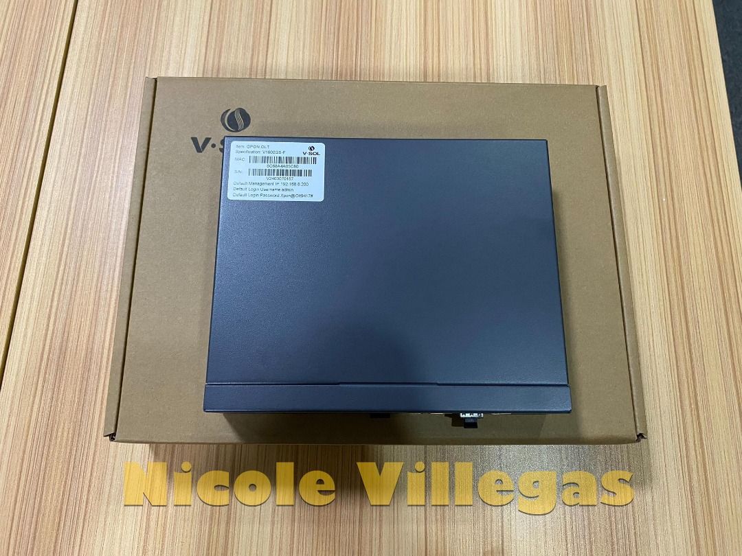 Vsol V1600GS-F 1PON GPON Built-in GPON SFP Module with FAN and Bracket ...