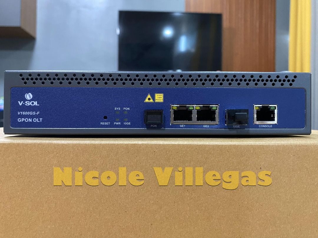 Vsol V1600GS-F 1PON GPON Built-in GPON SFP Module with FAN and Bracket ...