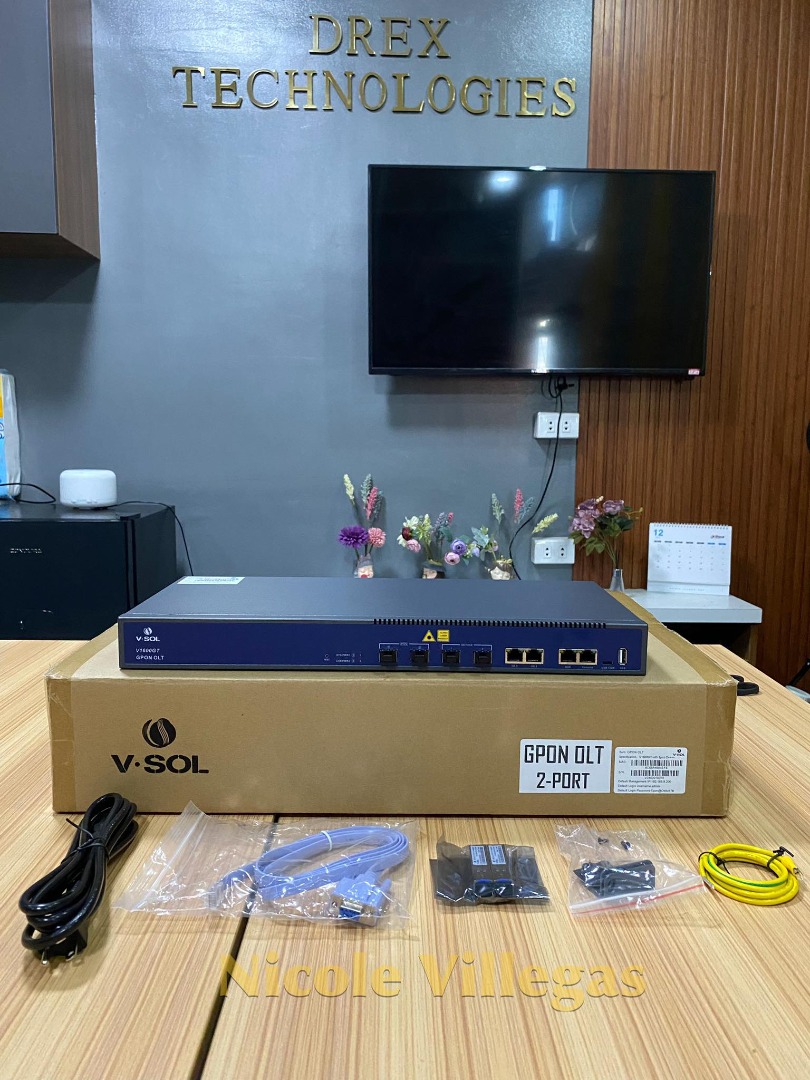 Vsol V1600GT 2PON GPON OLT 2-Port with 2 C++++ SFP*2, Computers & Tech, Parts & Accessories ...