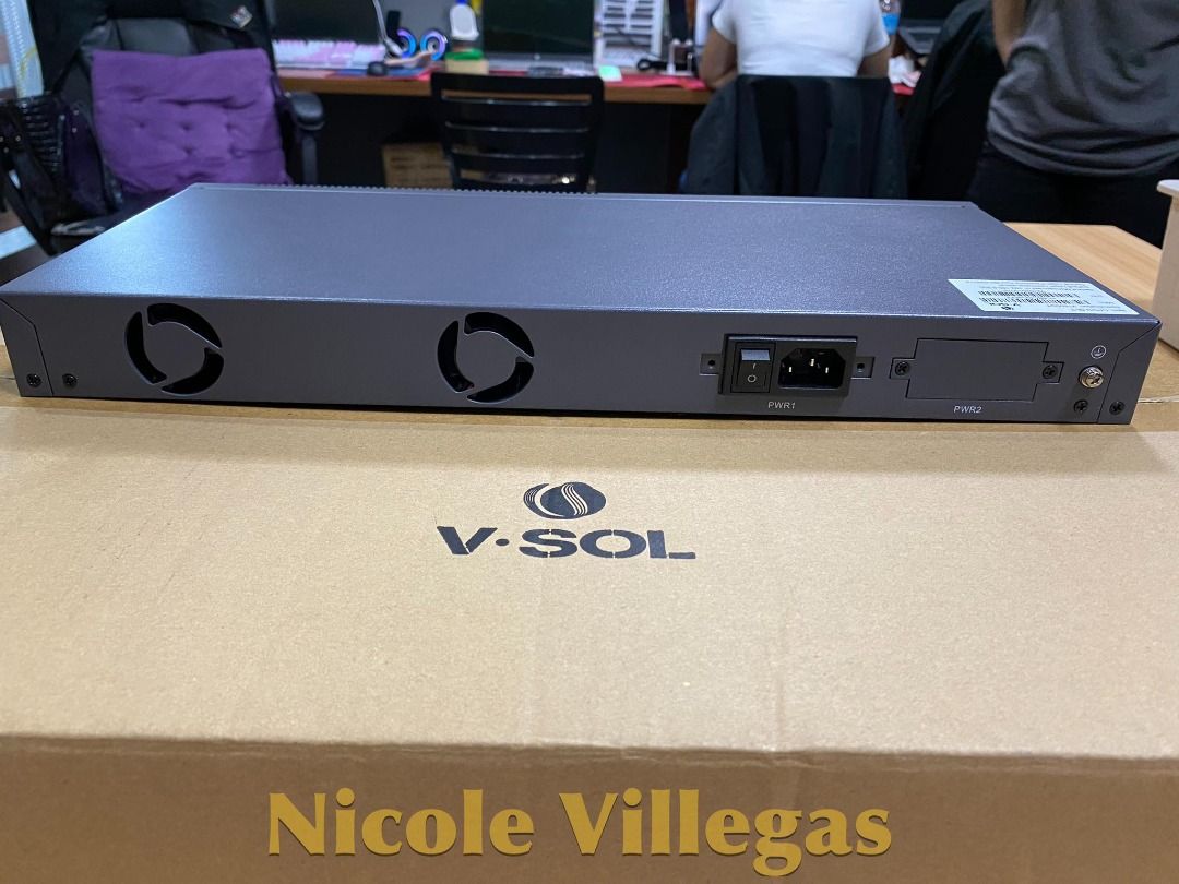 Vsol V1600GT 2PON GPON OLT 2-Port with 2 C++++ SFP*2, Computers & Tech ...