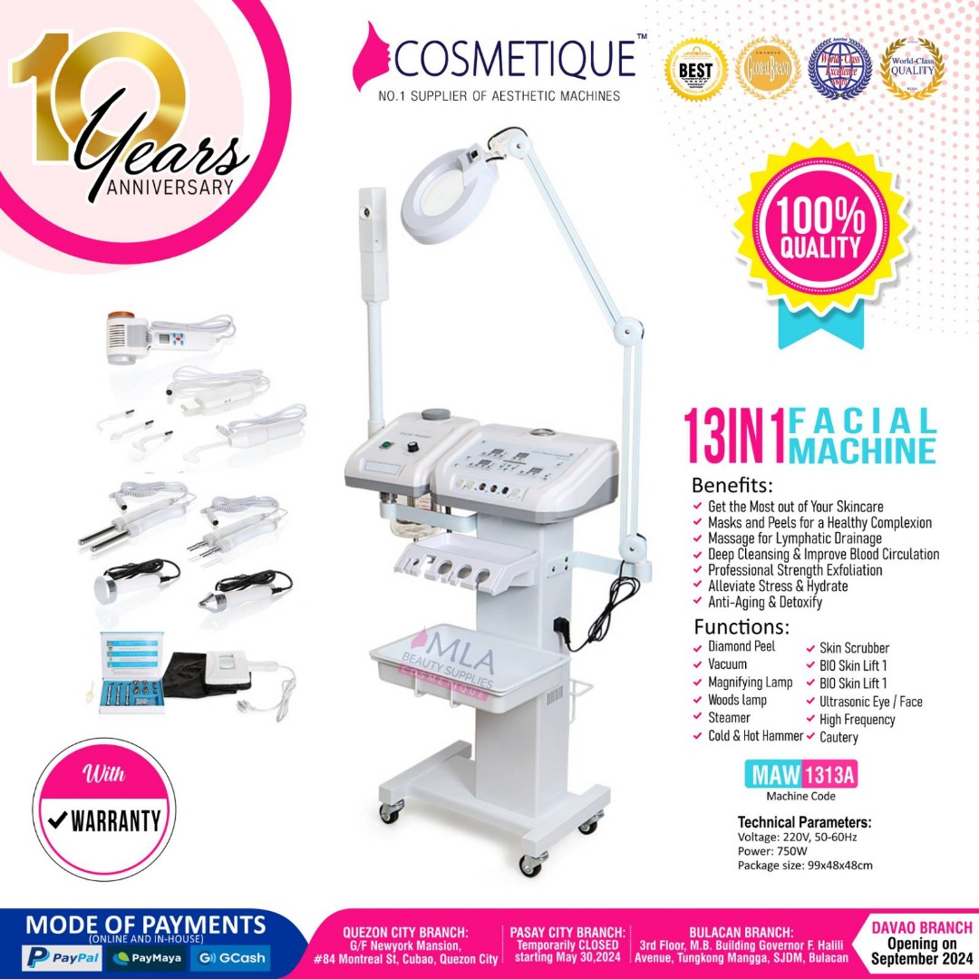 13 in 1 Facial Machine, Beauty & Personal Care, Face, Face Care on ...