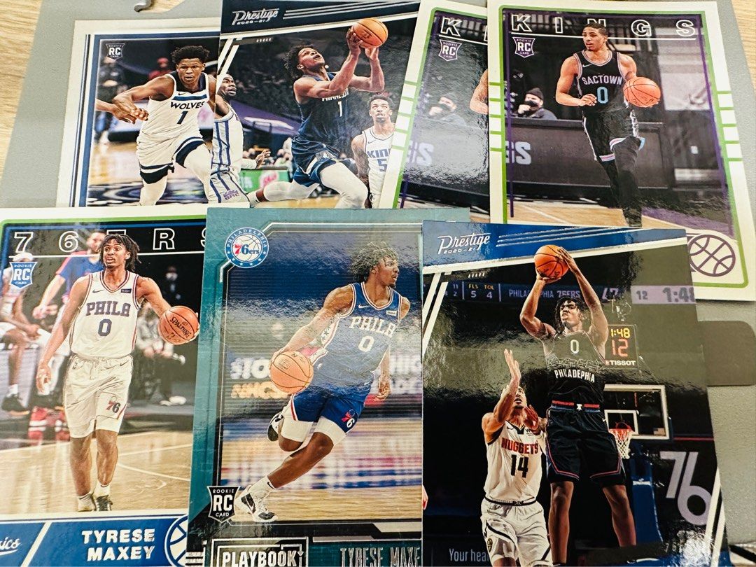 20-21 rookies lor: Anthony Edwards Halliburton and maxey, Hobbies ...