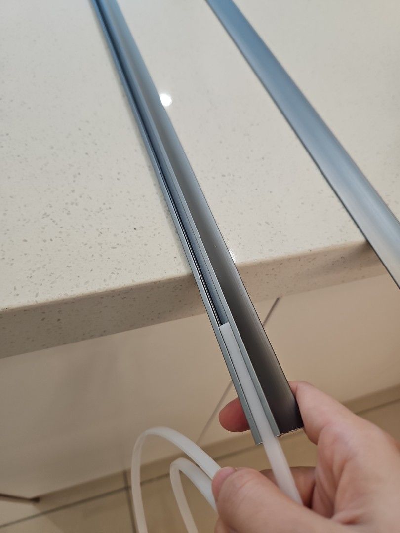 2meter Gun Metal Grey Aluminium Profile / Channel for LED light ...