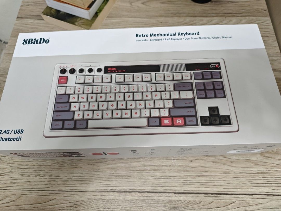 8BITDO Retro Mechanical Keyboard N Edition Full Set, Computers & Tech ...