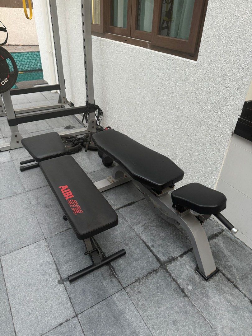 AIBI full gym equipment set, Sports Equipment, Exercise & Fitness ...