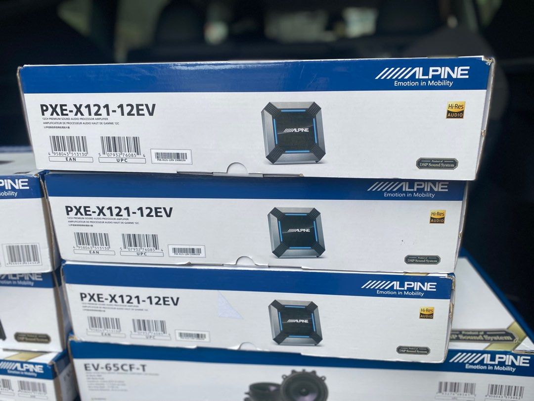 全新Alpine PXE x121 Hi-Res DSP, 音響器材, Soundbar、揚聲器、藍牙喇叭、耳擴 - Carousell