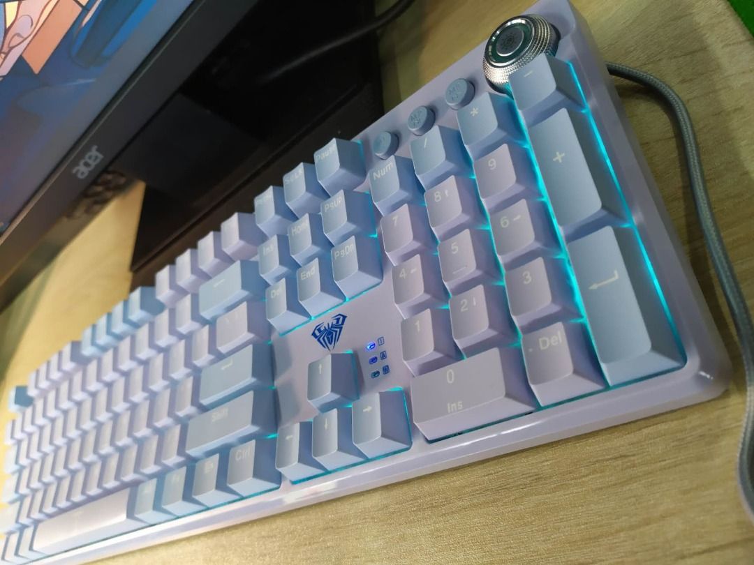 AULA F2088 Pro, Wired Gaming Mechanical Keyboard, Computers & Tech ...