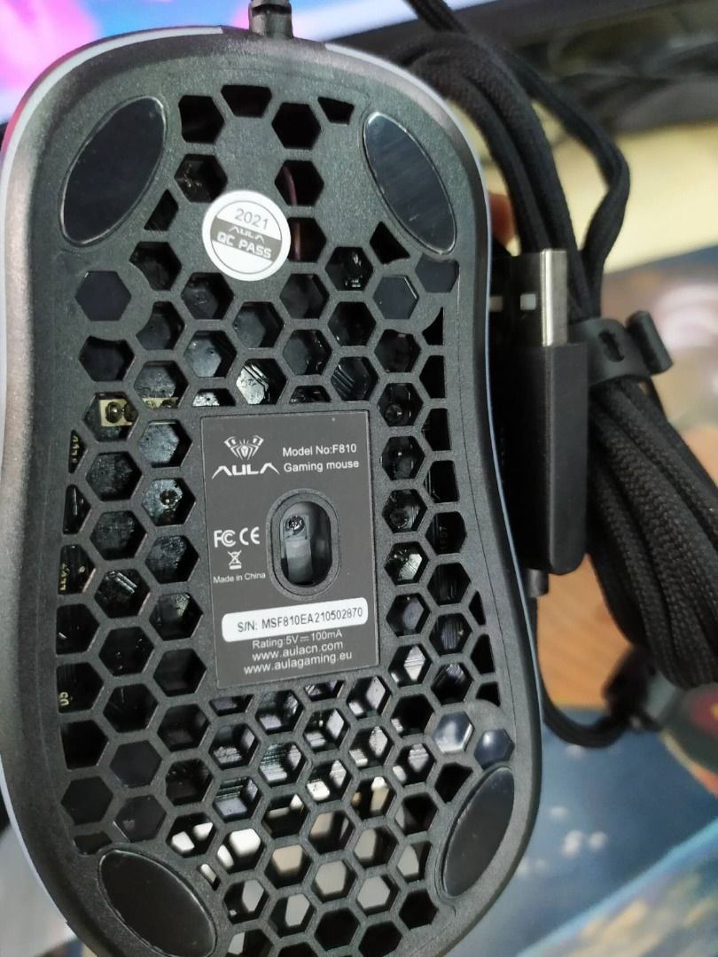 AULA WIND F810 Wired Gaming Mouse, Computers & Tech, Parts ...