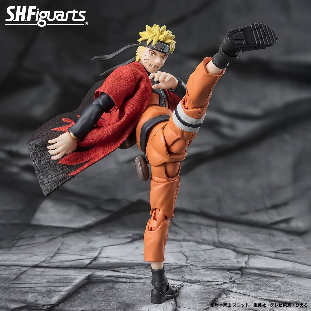 Bandai S.H.Figuarts - SHF Naruto Uzumaki - Sage Mode - Naruto Shippuden ...