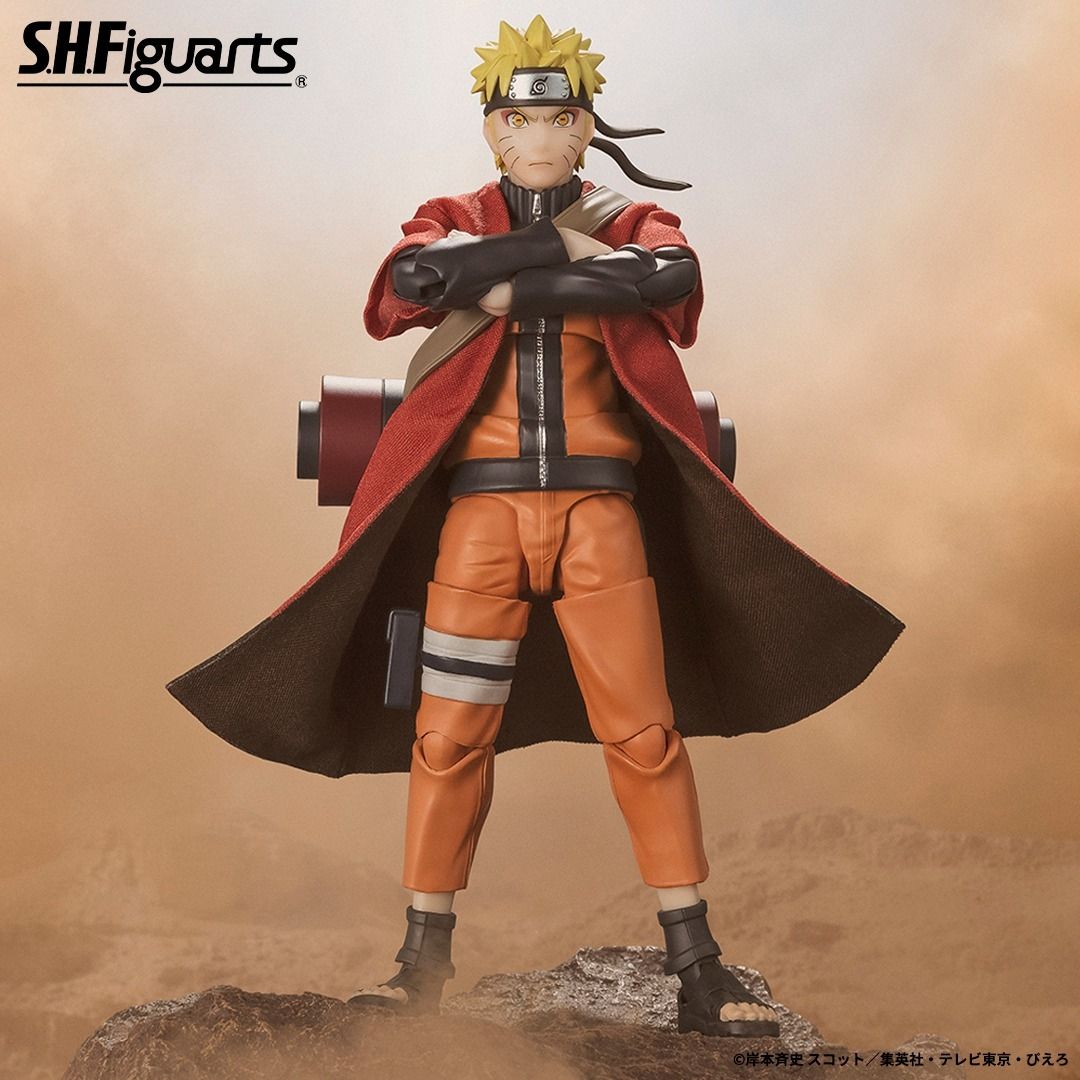 Bandai S.H.Figuarts - SHF Naruto Uzumaki - Sage Mode - Naruto Shippuden ...