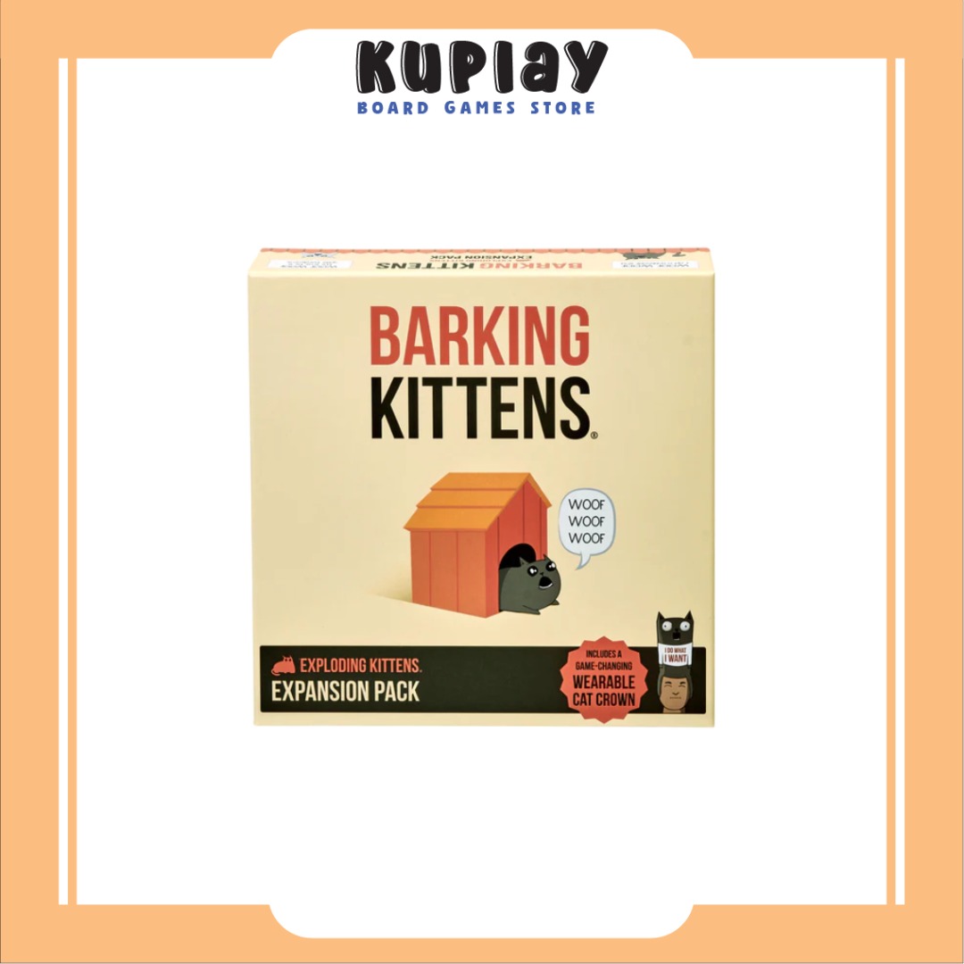 Barking Kittens: Expansion (original) party game exploding kitten expansion | made by Exploding ...