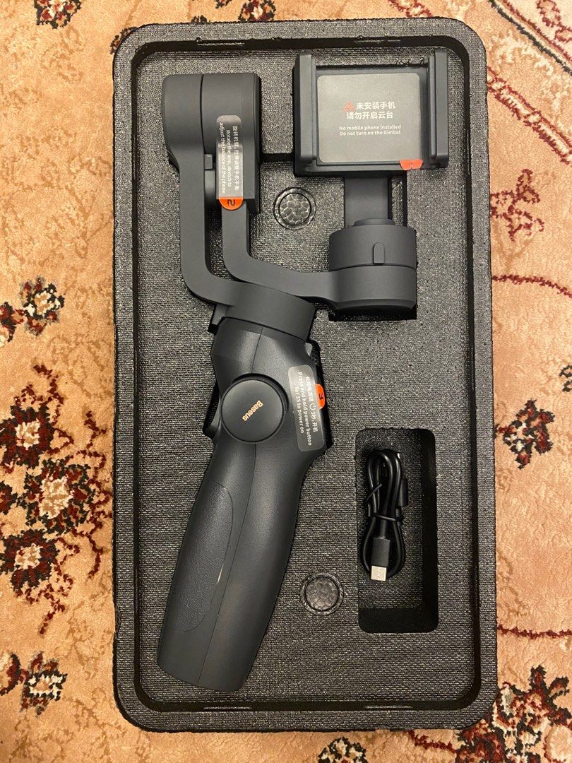 Baseus 3 in 1 Gimbal Stabilizer Tripod, Photography, Photography ...