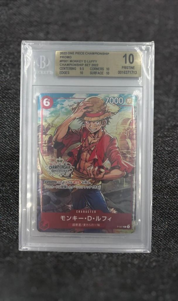 BGS 10 Monkey D. Luffy Championship Set 2022, Hobbies & Toys, Toys ...