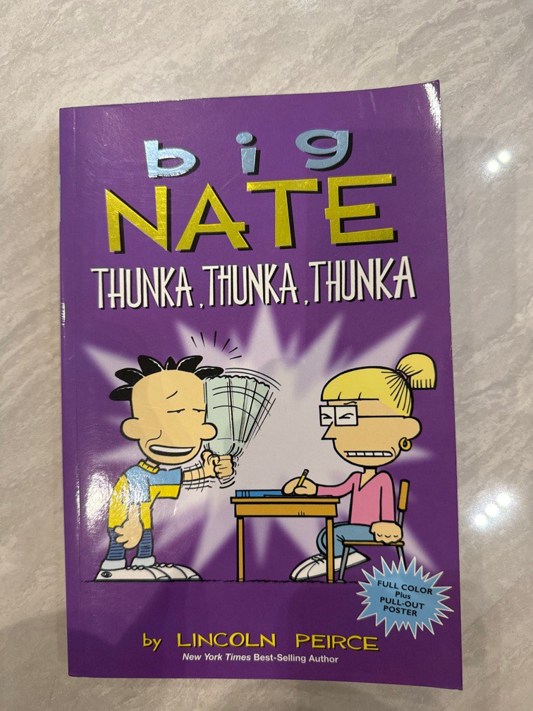 Big NATE Thunka. Thunka. Thunka., Hobbies & Toys, Books & Magazines ...