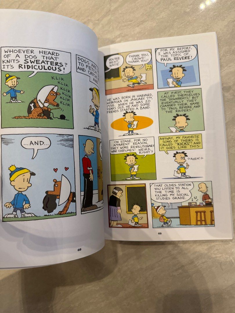 Big NATE Thunka. Thunka. Thunka., Hobbies & Toys, Books & Magazines ...