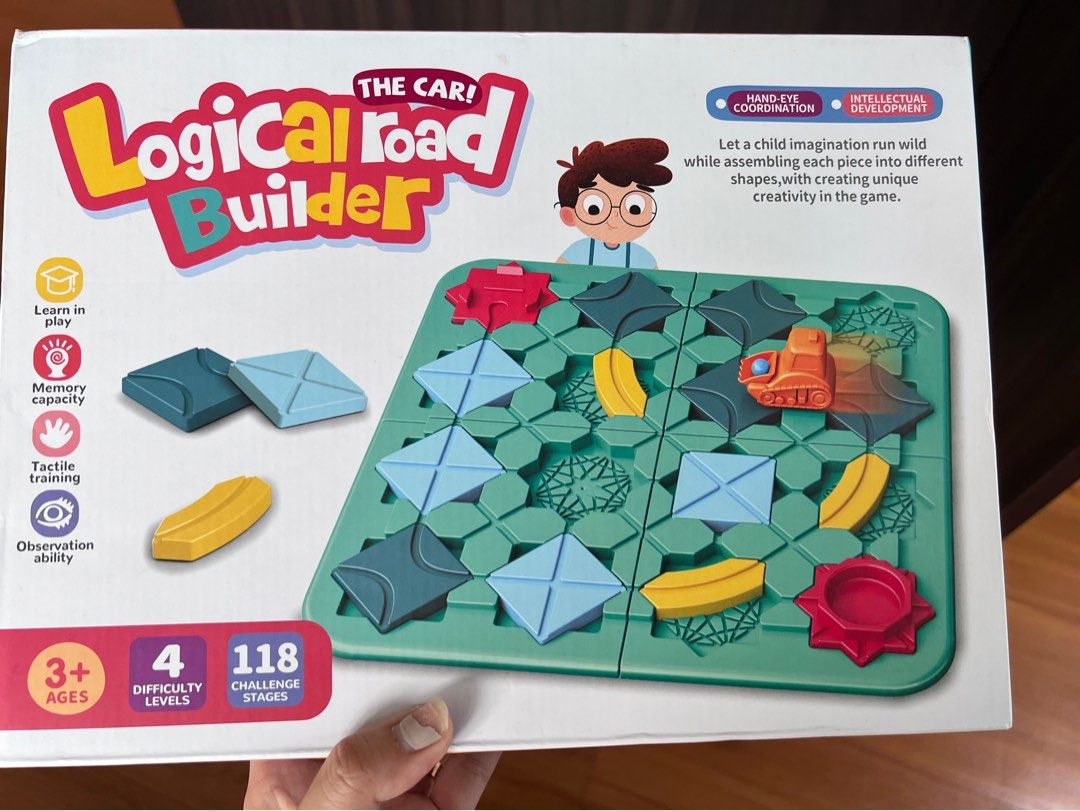 Brand new puzzle logical road builder, Hobbies & Toys, Toys & Games on Carousell