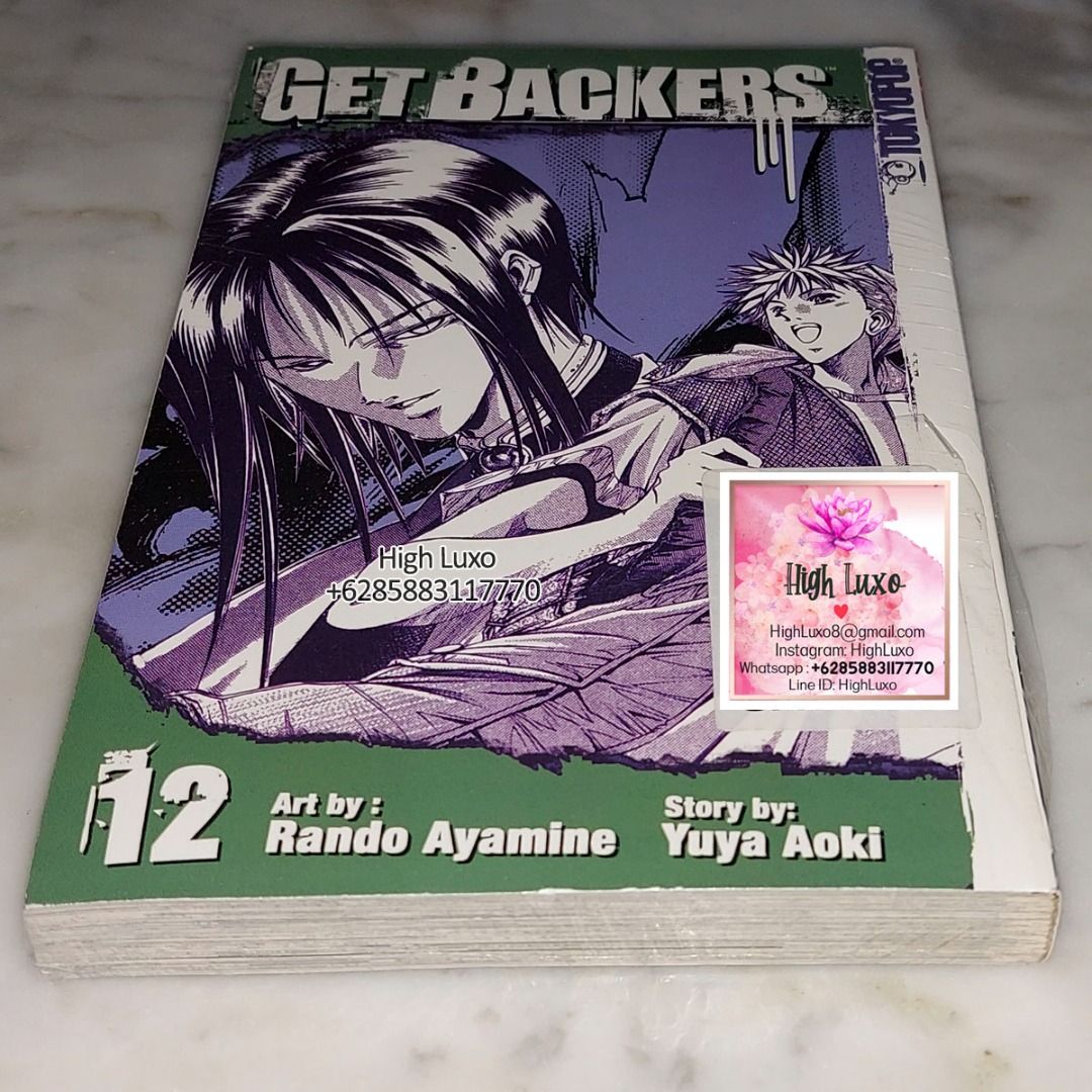 Buku Komik Get Backers Vol 12 DC Comic English Graphic Novel Book Impor Import Manga Seri ...