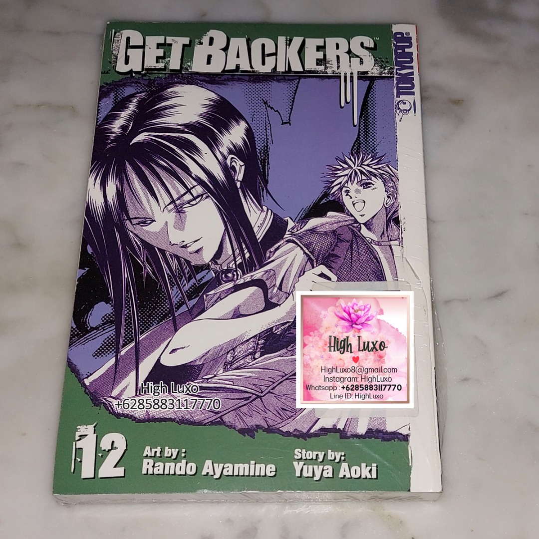 Buku Komik Get Backers Vol 12 DC Comic English Graphic Novel Book Impor ...