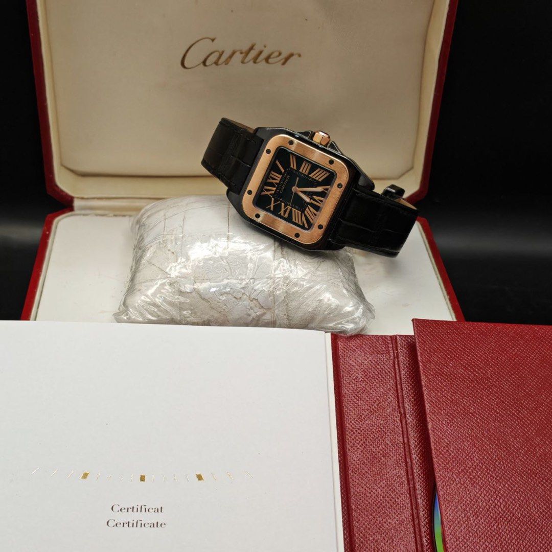Cartier Santos 2878, Luxury, Watches on Carousell
