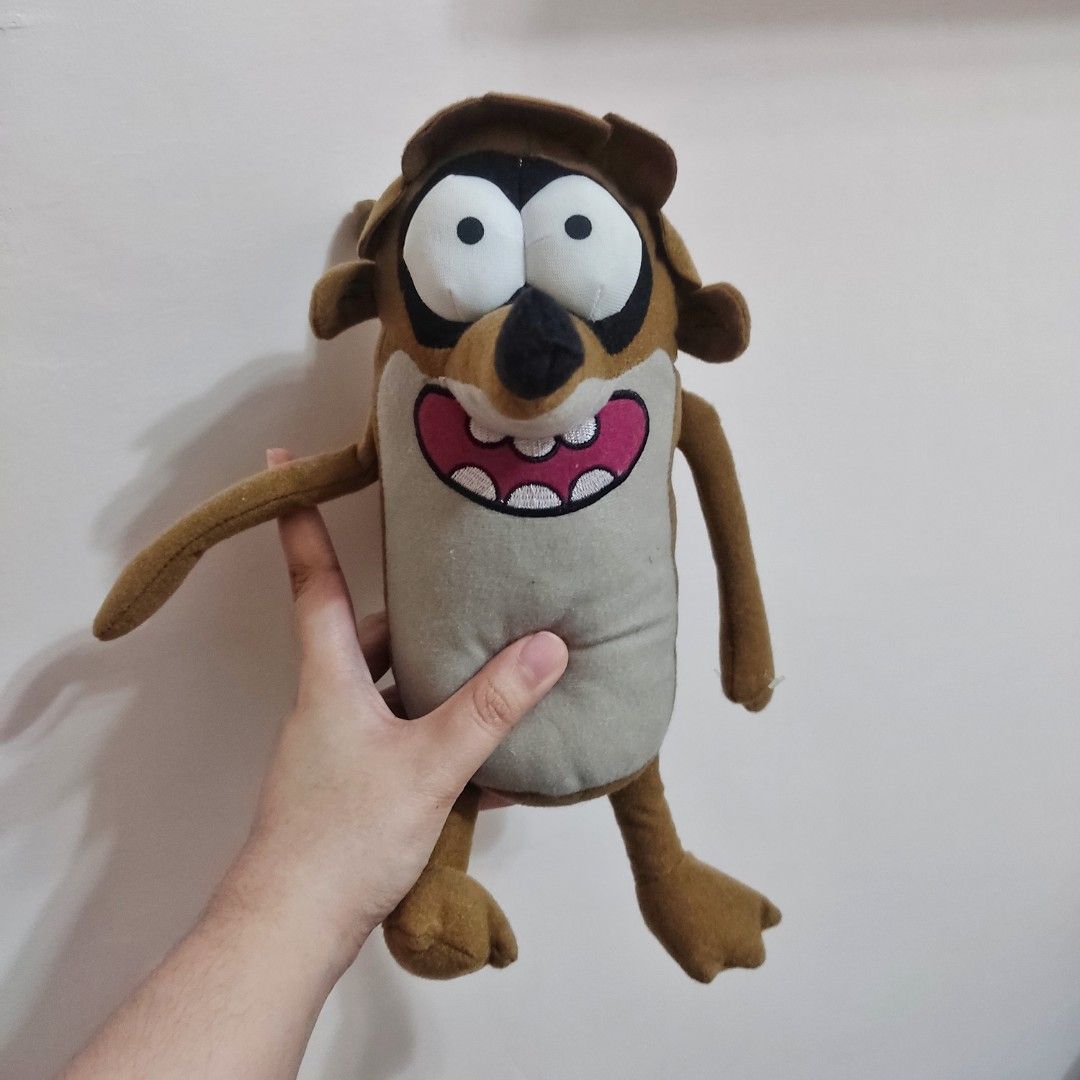 Cartoon Network Regular Show Rigby Stuffed Plush Toy, Hobbies & Toys ...