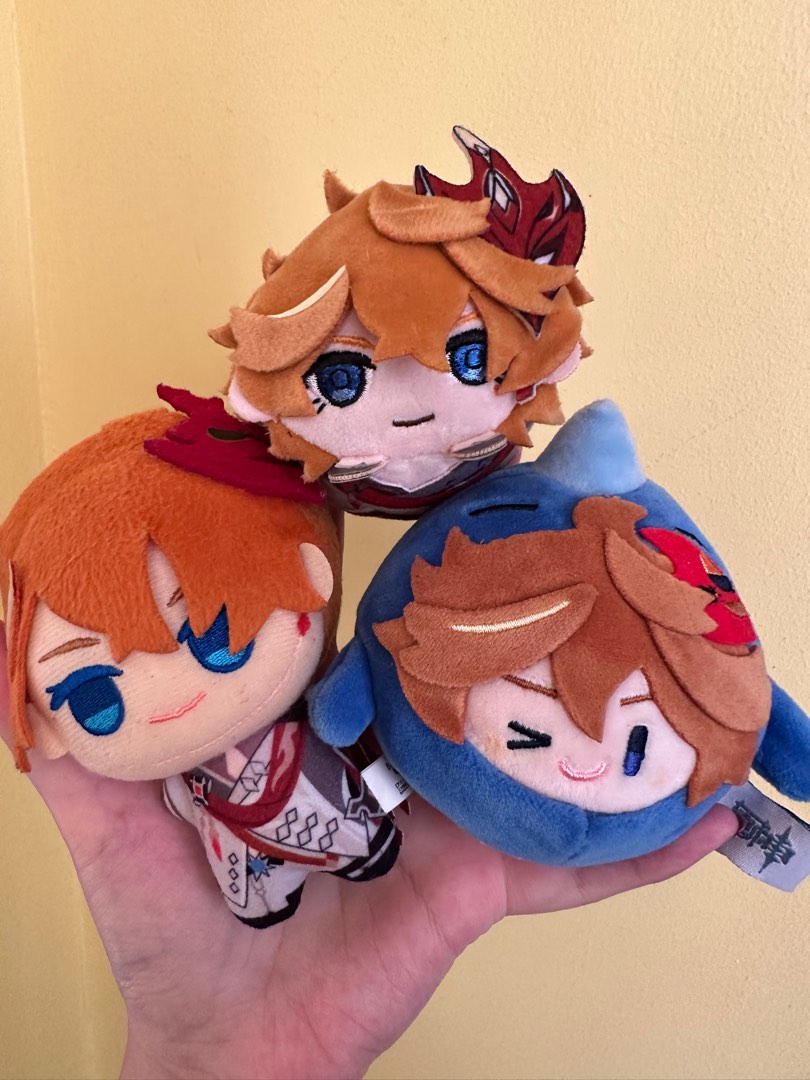 Childe Tartaglia Chibigurumi Nui Teyvat Zoo Narwhal Mochi Set - Genshin Impact, Hobbies & Toys ...