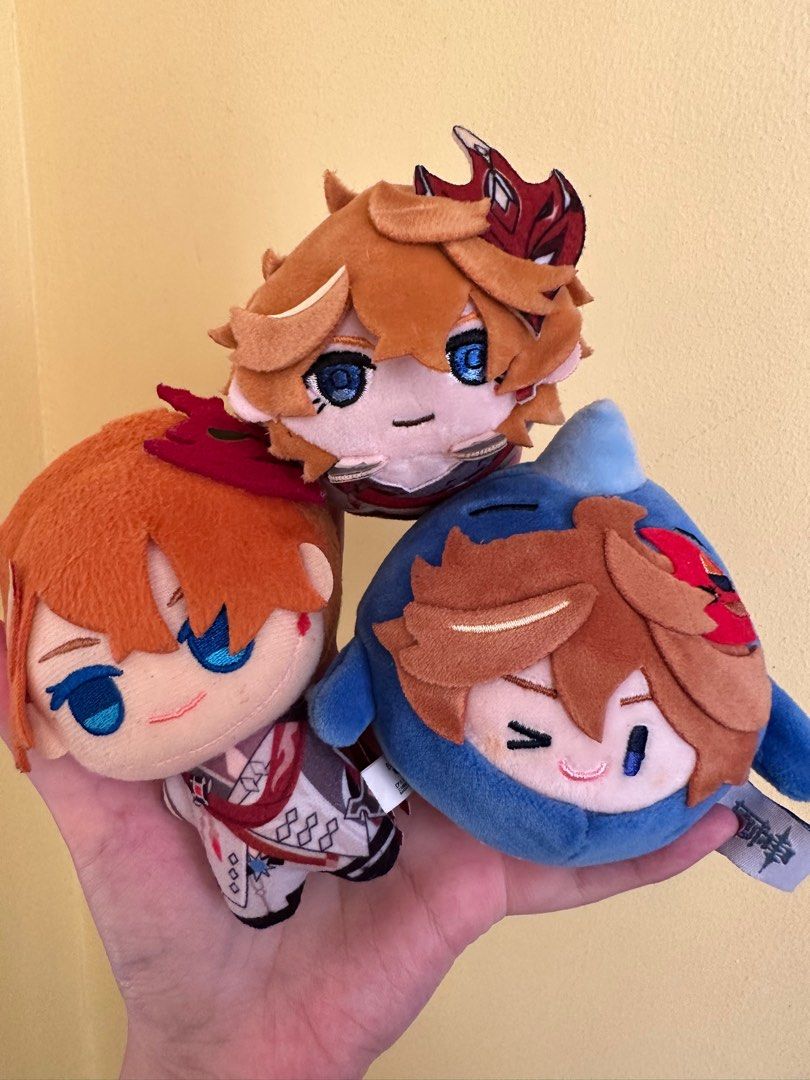 Childe Tartaglia Chibigurumi Nui Teyvat Zoo Narwhal Mochi Set - Genshin Impact, Hobbies & Toys ...