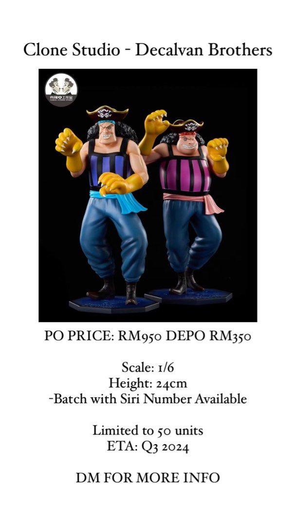 Clone Studio - Decalvan Brothers, Hobbies & Toys, Toys & Games on Carousell