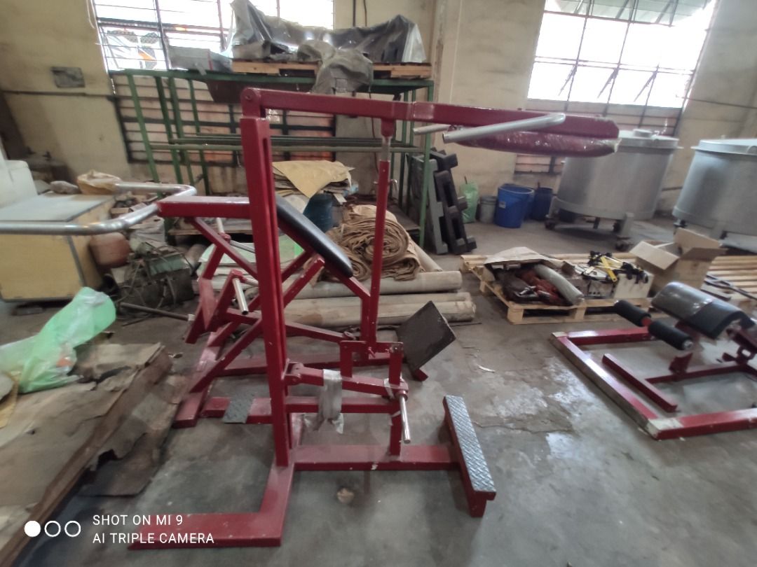 Complete Gym Equipment super heavy duty steel, Sports Equipment ...
