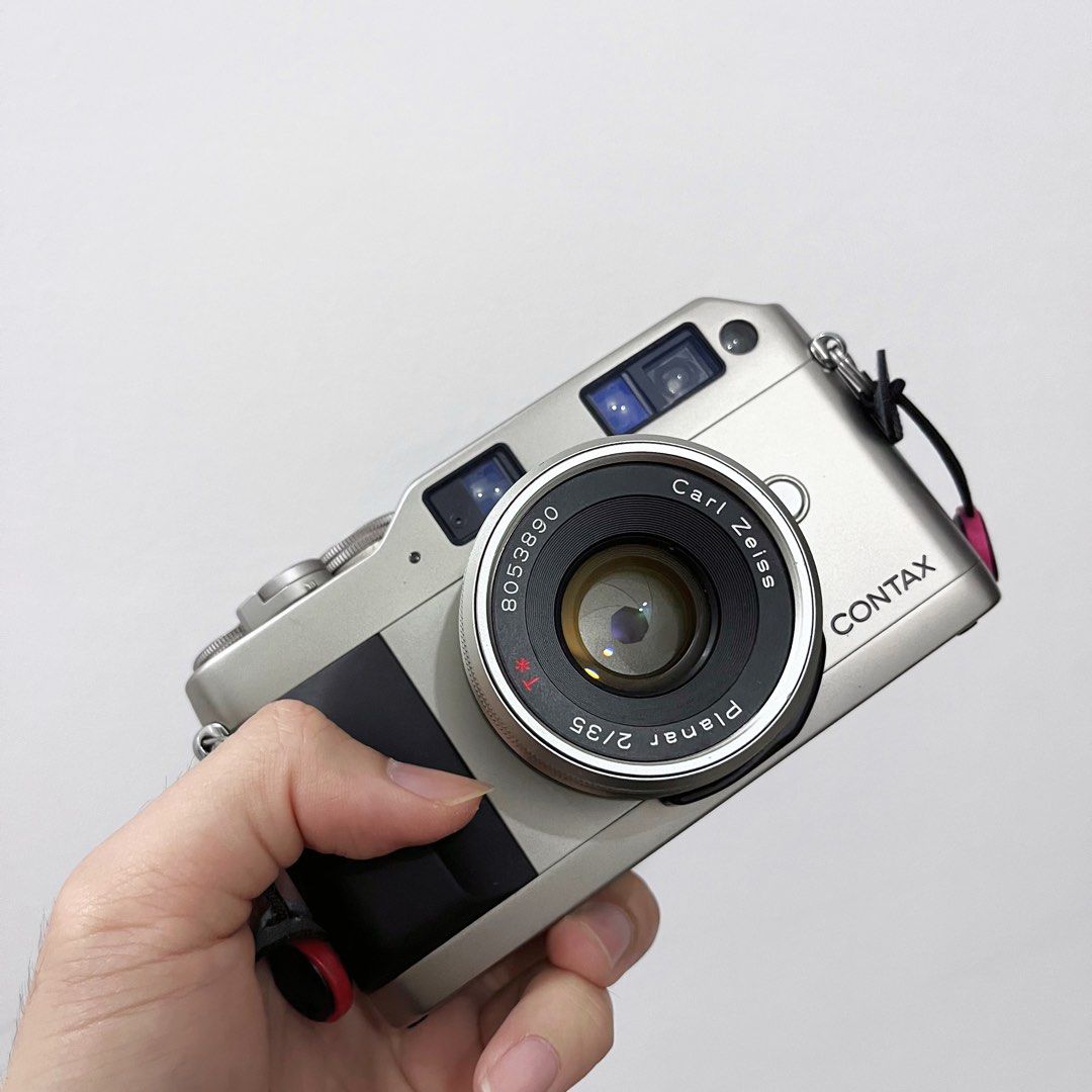 Contax G1 film camera with 35mm lens, Photography, Cameras on Carousell