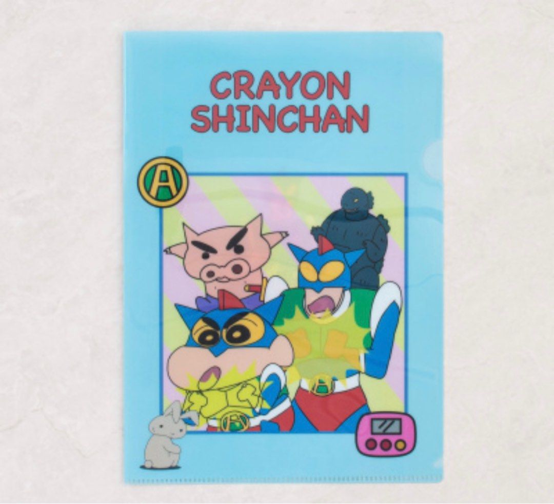 Daiso Korea Crayon Shin-chan Files, Postcards, Hobbies & Toys ...