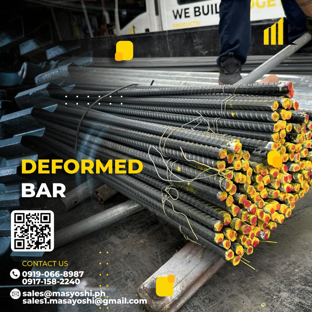 DEFORMED BAR 25mm. dia. x 6.0 mts. /Rebar | RSB | Deform Bar ...