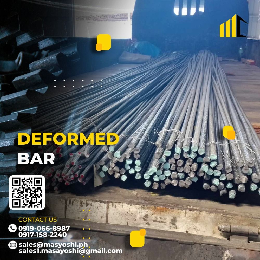 DEFORMED BAR 25mm. dia. x 7.5 mts. /Rebar | RSB | Deform Bar ...