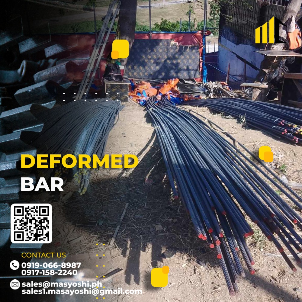 DEFORMED BAR 25mm. dia. x 9.0 mts. /Rebar | RSB | Deform Bar ...
