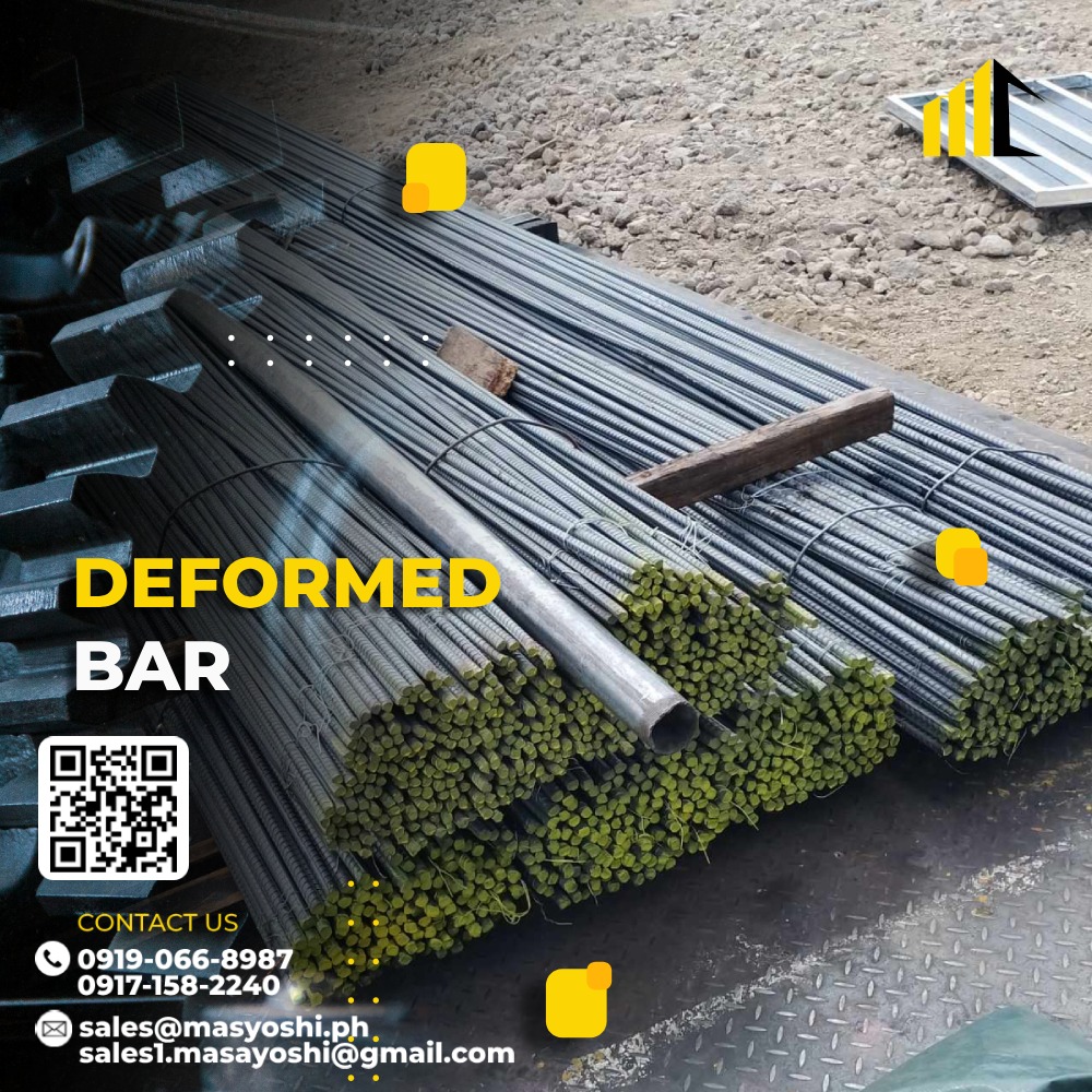 Deformed bar G33 10mm x 6m / Rebar | RSB | Deform Bar | Reinforcement ...