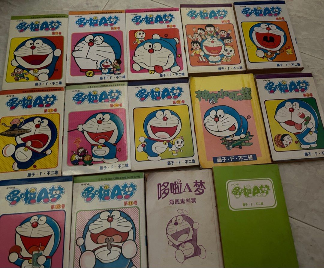 Doraemon comics, Hobbies & Toys, Books & Magazines, Comics & Manga on ...