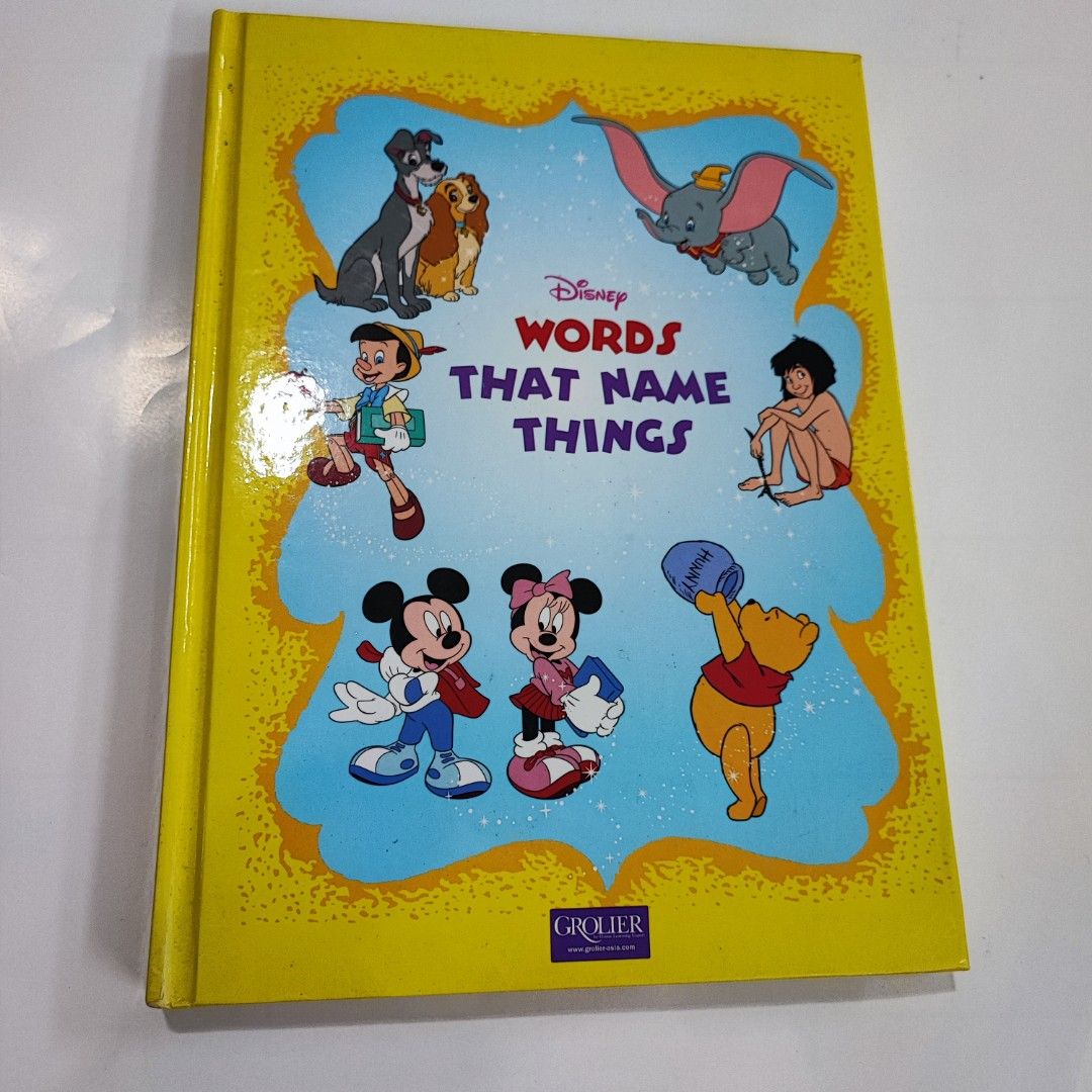 (ENG) Disney Words That Name Things, Hobbies & Toys, Books & Magazines ...