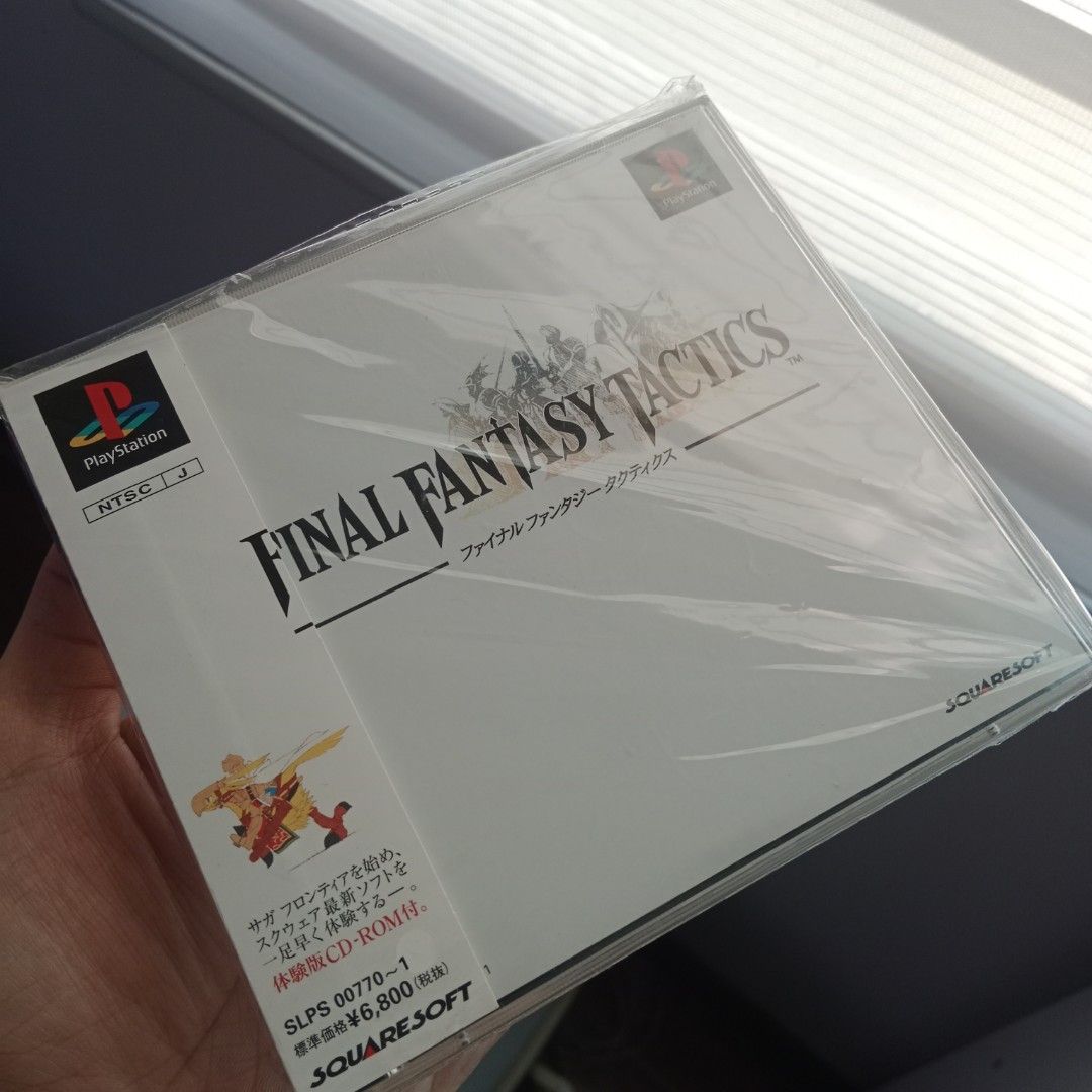 Final Fantasy Tactics PS1/PS ONE, Video Gaming, Video Games ...