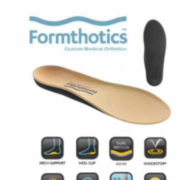 Formthotics 201 Full Length Orthotic - Dual Density ShockStop Diabetic ...