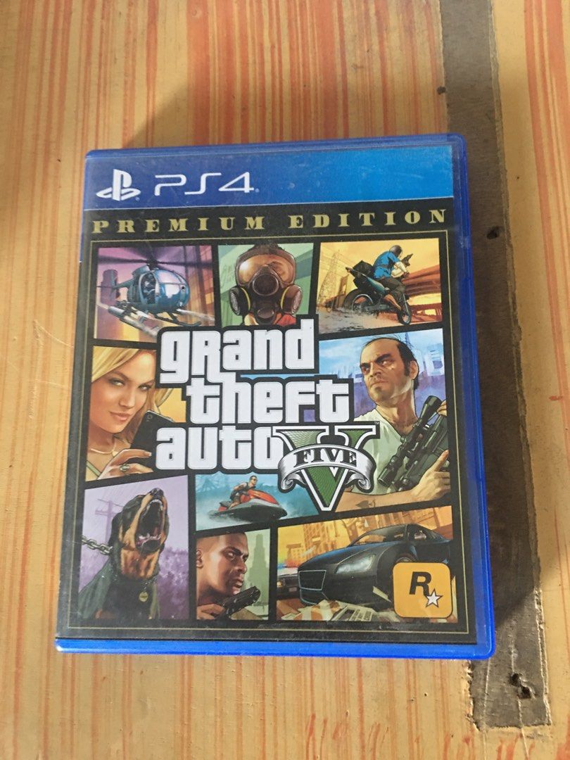 GTA V Premium Edition, Video Gaming, Video Games, PlayStation on Carousell