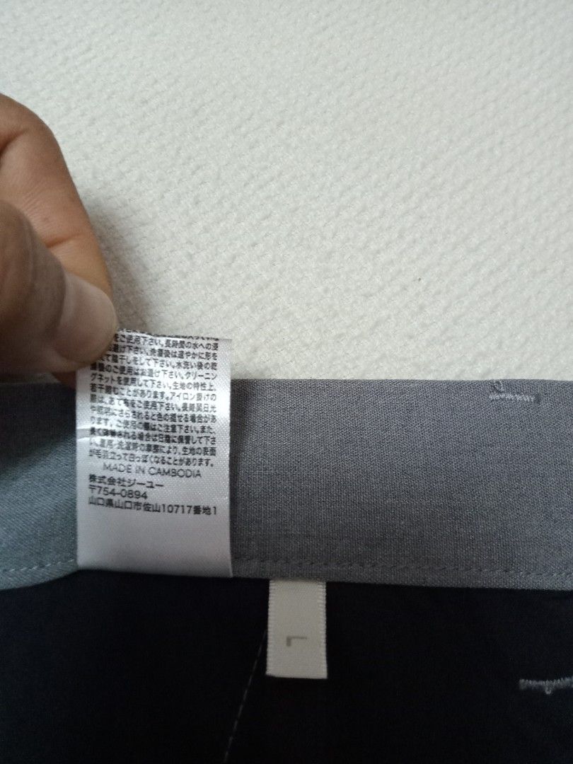 GU SMART SLACK PANTS, Men's Fashion, Bottoms, Trousers on Carousell