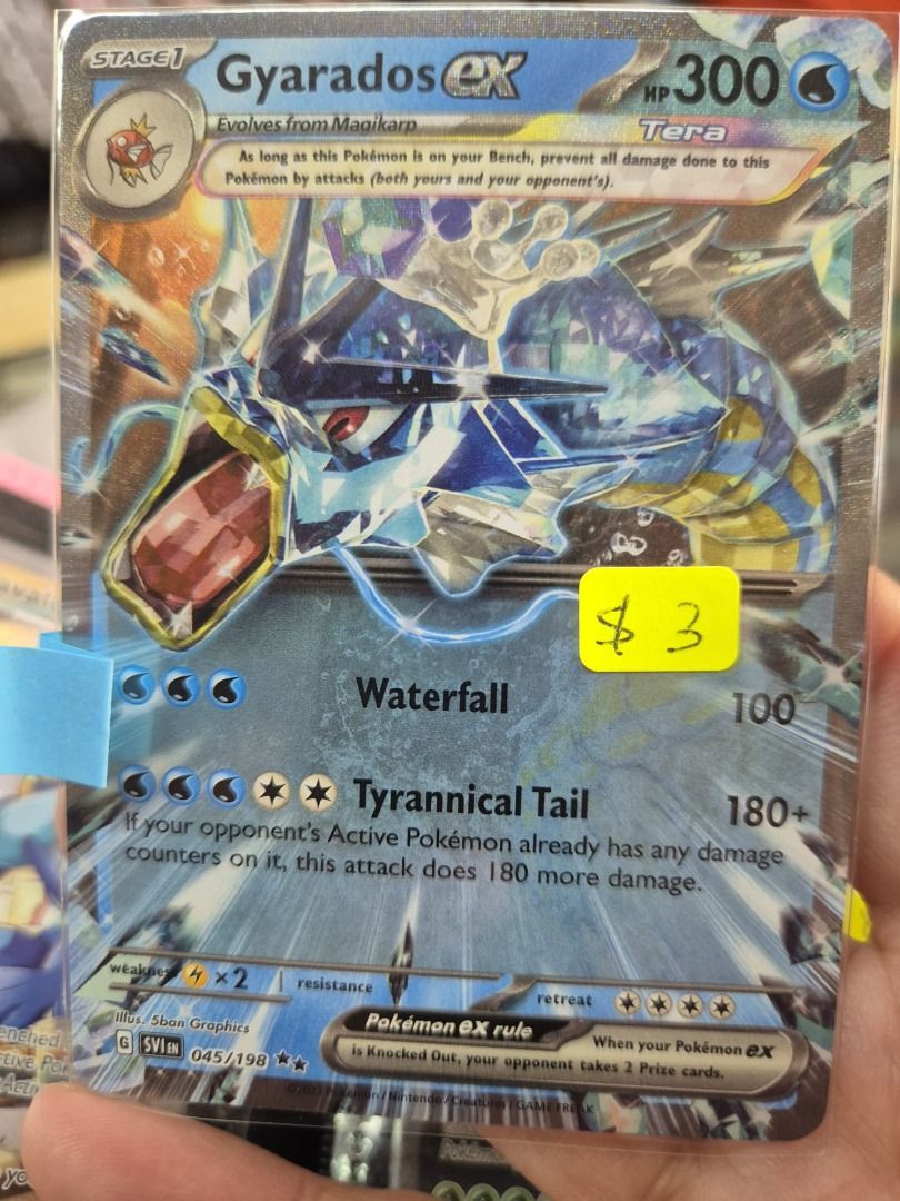 Gyarados ex - 045/198 - Ultra Rare Pokemon, Hobbies & Toys, Toys ...