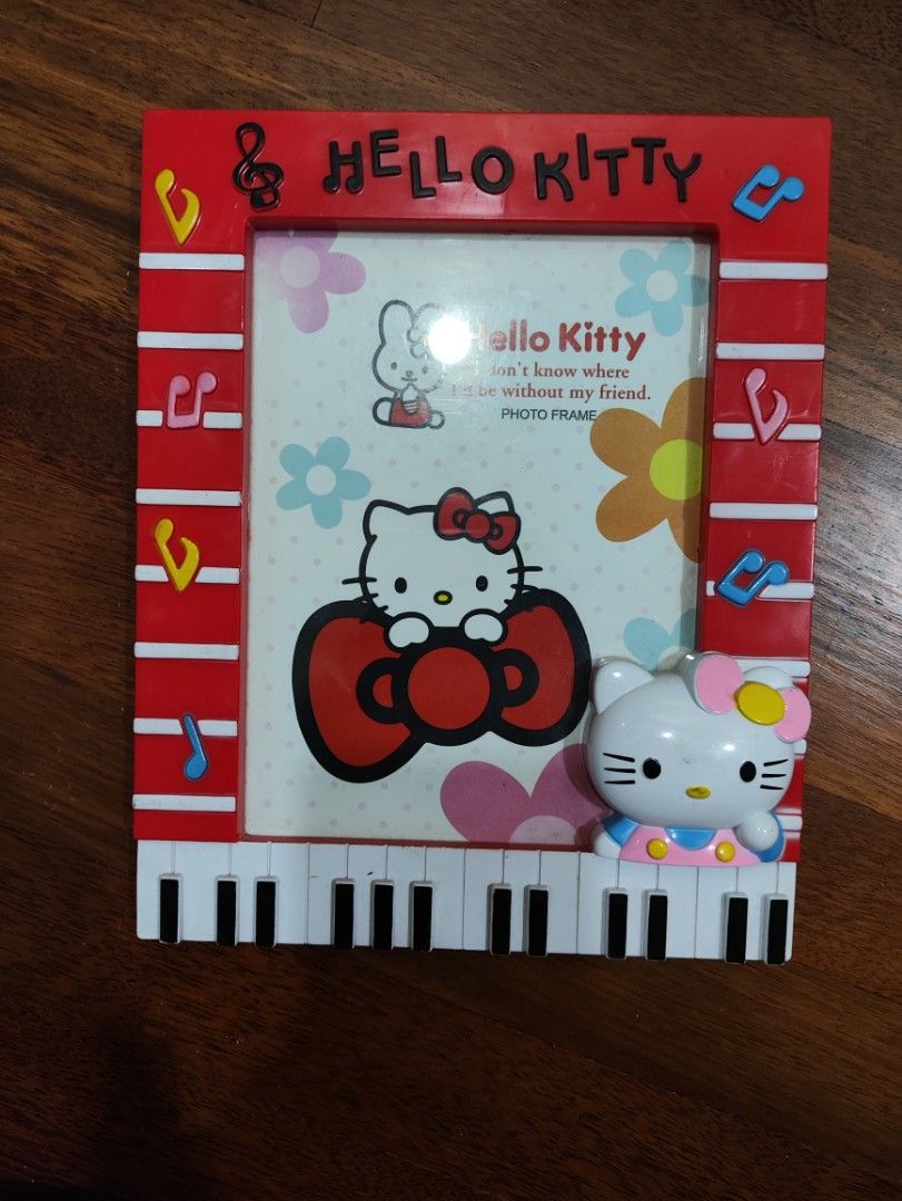 Hello Kitty photo frame, Furniture & Home Living, Home Decor, Frames ...