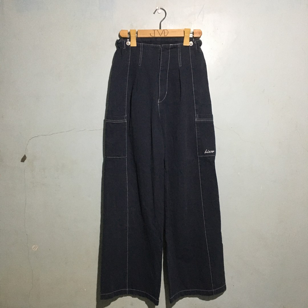 Hisso Baggy Pants, Women's Fashion, Bottoms, Other Bottoms on Carousell
