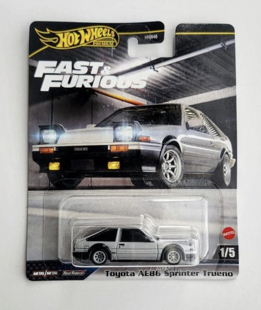 Toyota AE86 Sprinter Trueno Hotwheels - hot wheels premium fast and ...