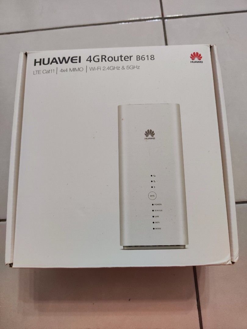 Huawei 4G Router B618, Computers & Tech, Parts & Accessories ...