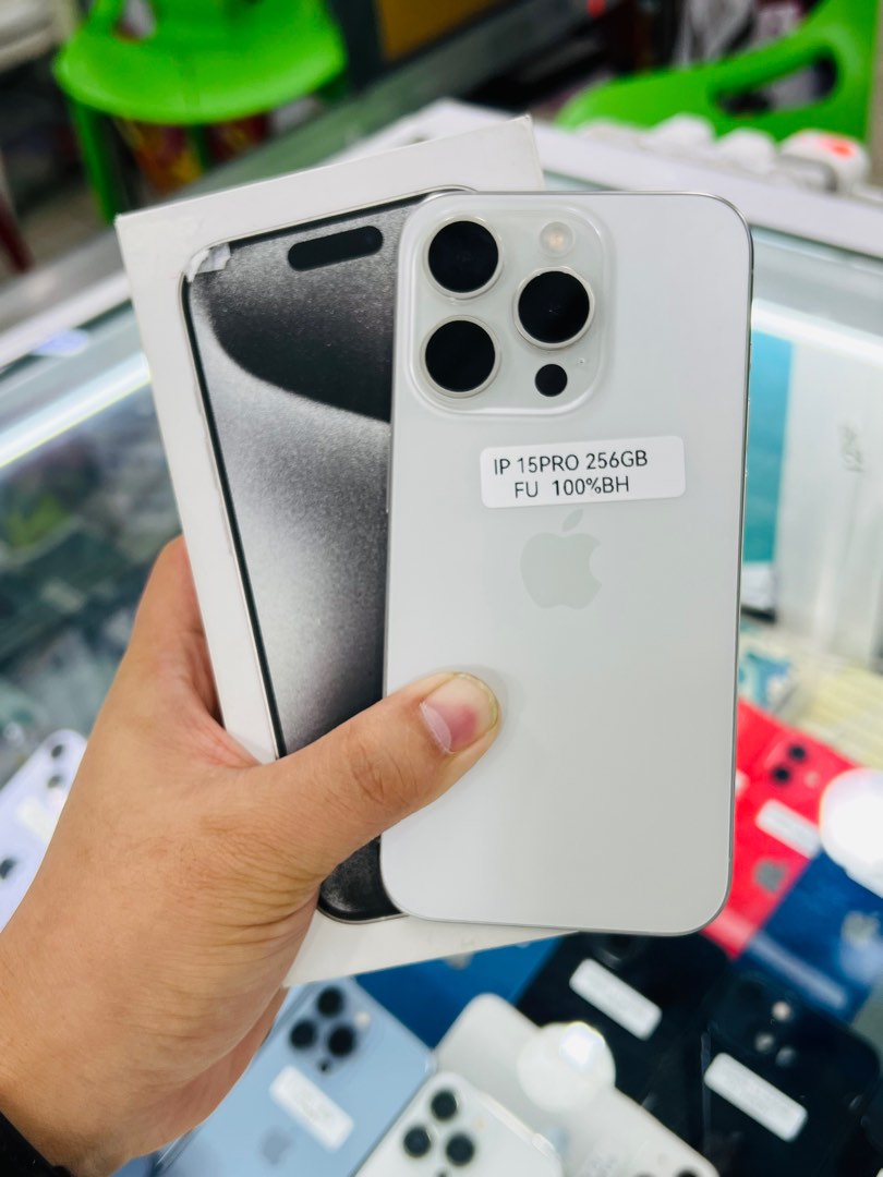 iPhone 15 Pro 256GB 100Bh Openline NTC Approved 100%smooth No issues ...